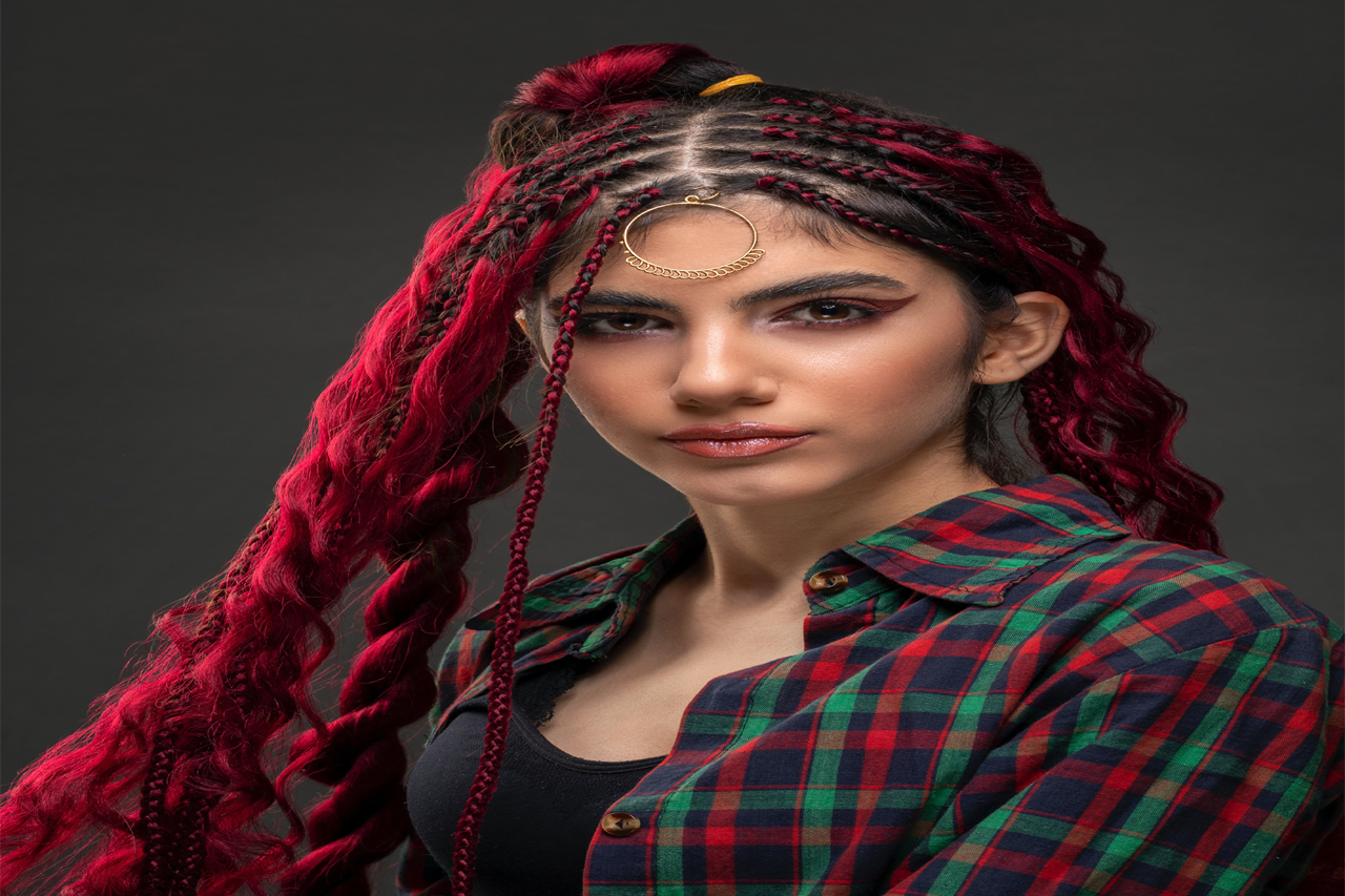 How To Style Your block color hair red? Details | 2022